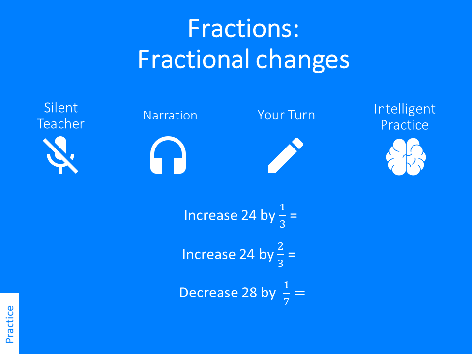 Fractional Increase Variation Theory